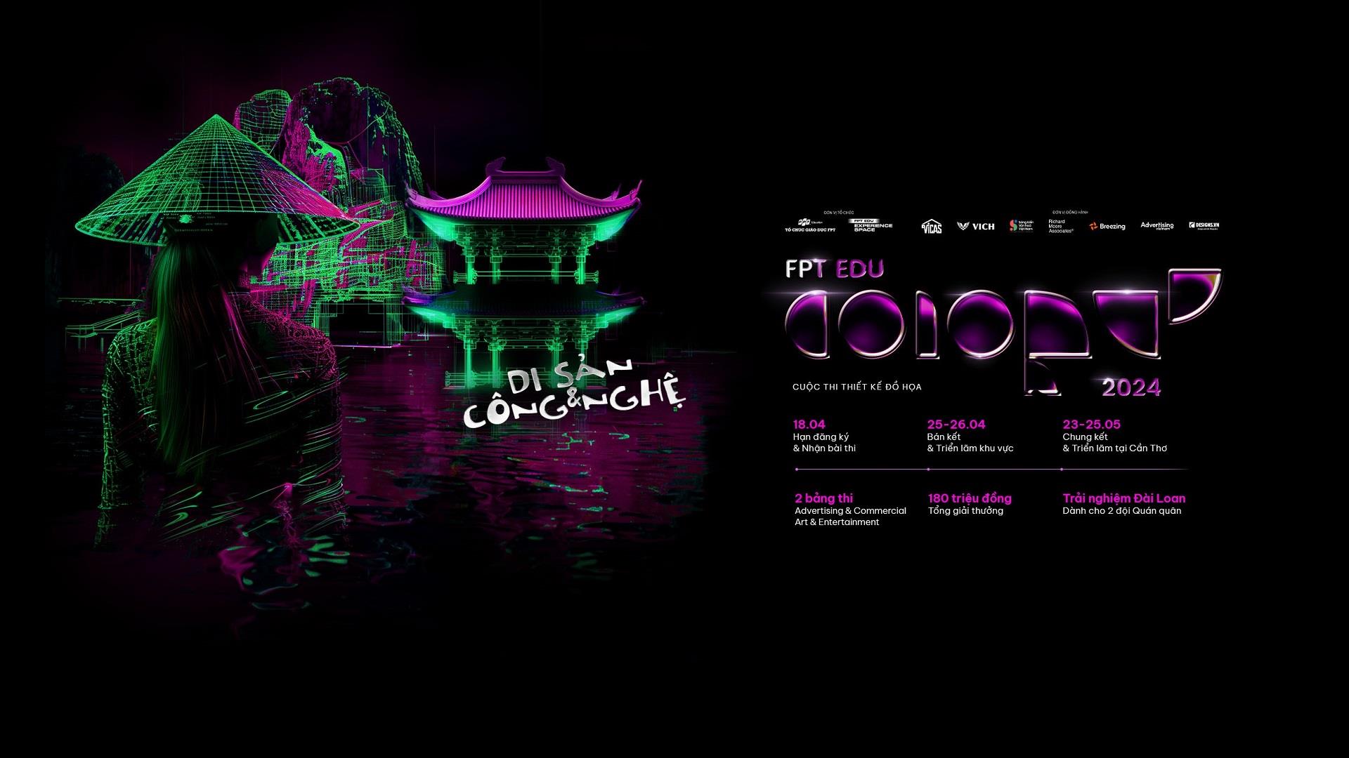 CUỘC THI THIẾT KỂ ĐỒ HỌA - FPT EDU COLOR UP 2024 - FPT Edu Events